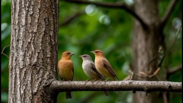 😴 Звуки Птиц в Лесу, Которые Усыпят Вас Мгновенно! | Тихое Пение Птиц для Глубокого Сна и Релакса