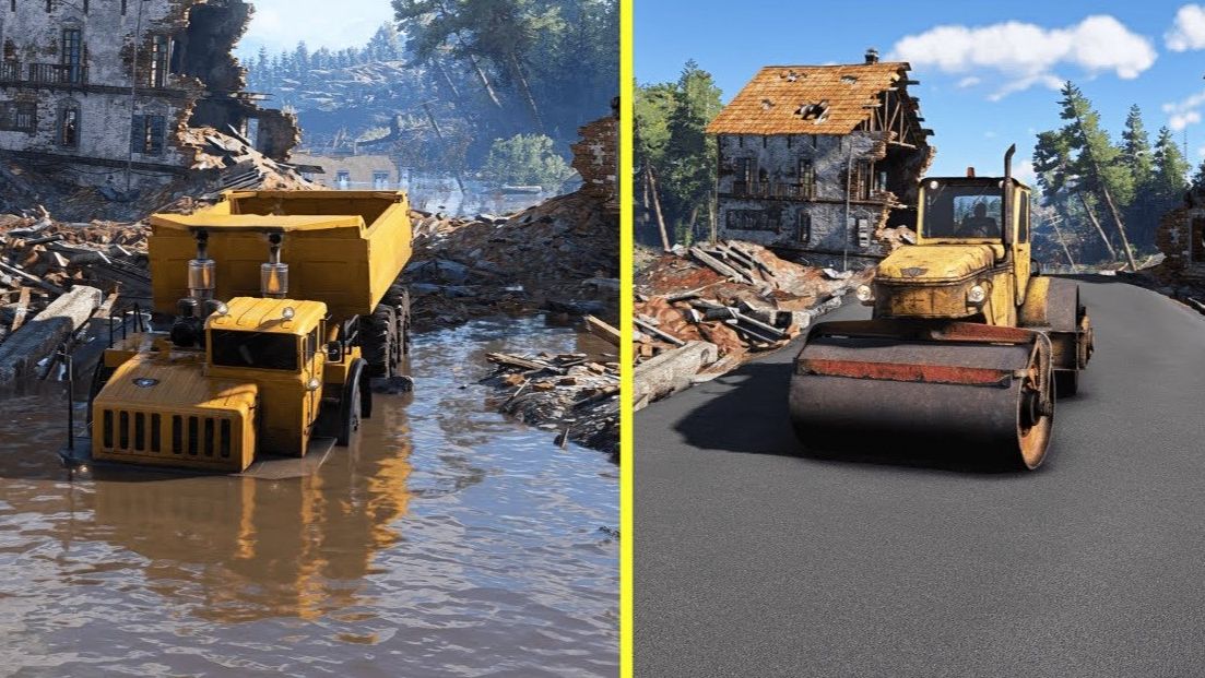 МАШИНКИ ВИДЕО ПРО МАШИНКИ СИМУЛЯТОР СТРОИТЕЛЬНОЙ ТЕХНИКИ СТРОИМ ДОРОГУ ИГРУШКИ МАШИНКИ