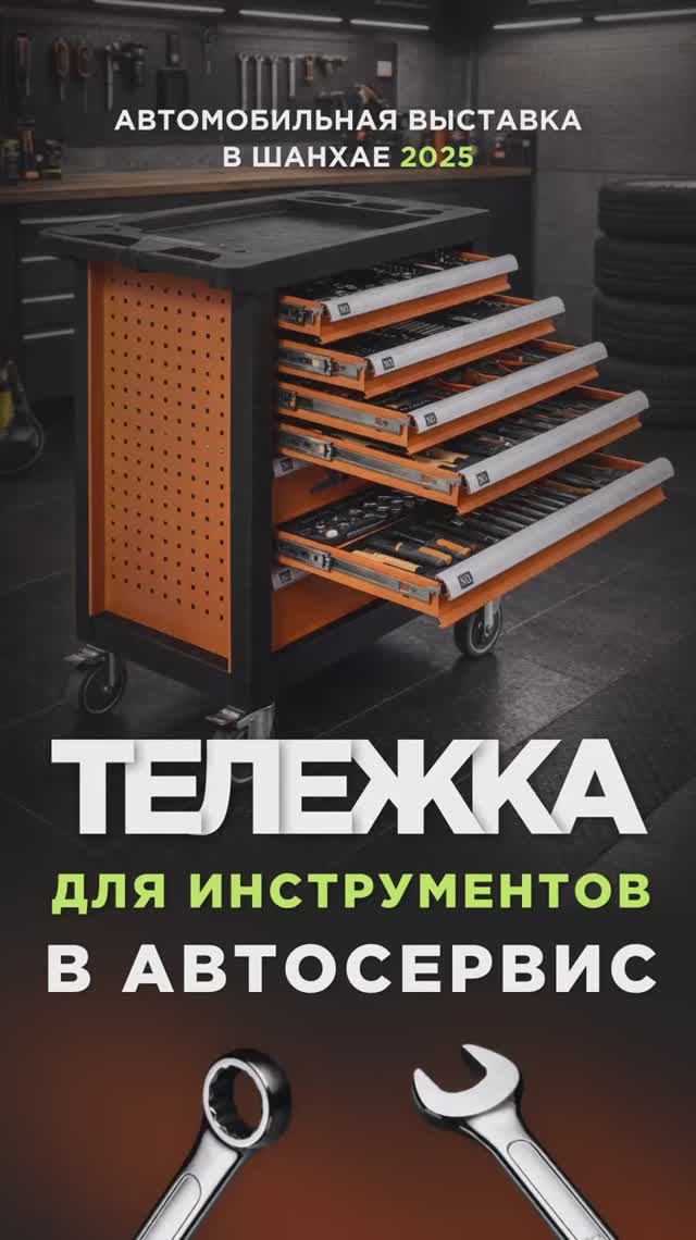 Инструментальный шкаф из Китая. Автовыставка в Шанхае #китай #товарыизкитая #авто #автосервис