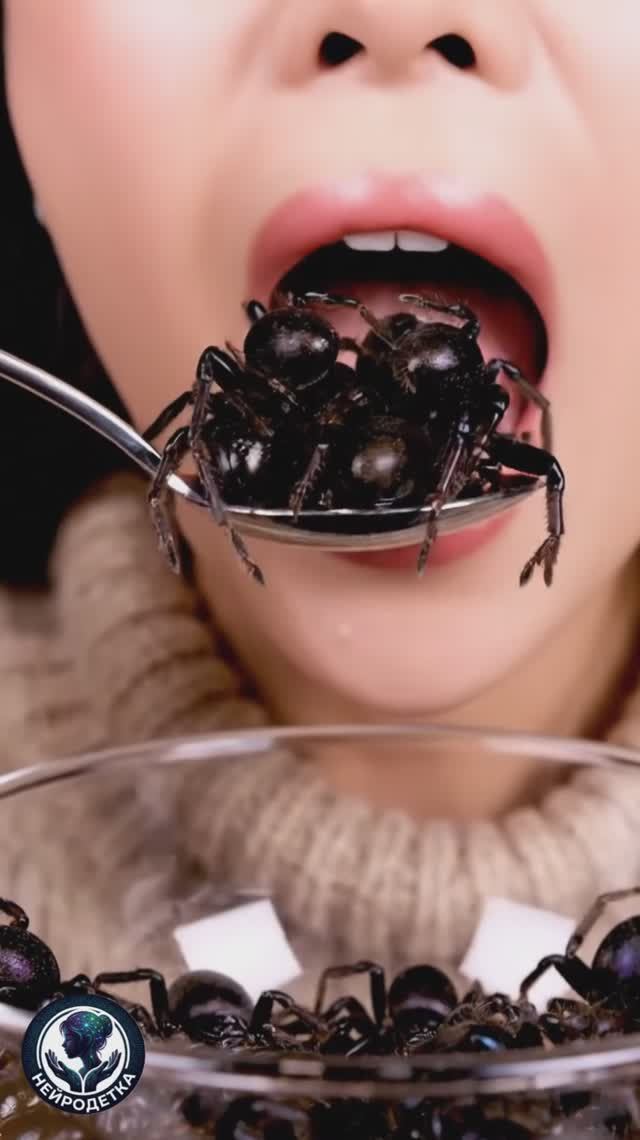 Хрустящие пауки / АСМР