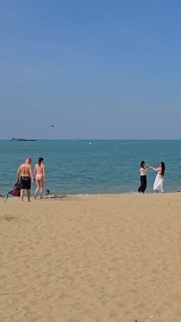 Пляж в Центральной Паттайе