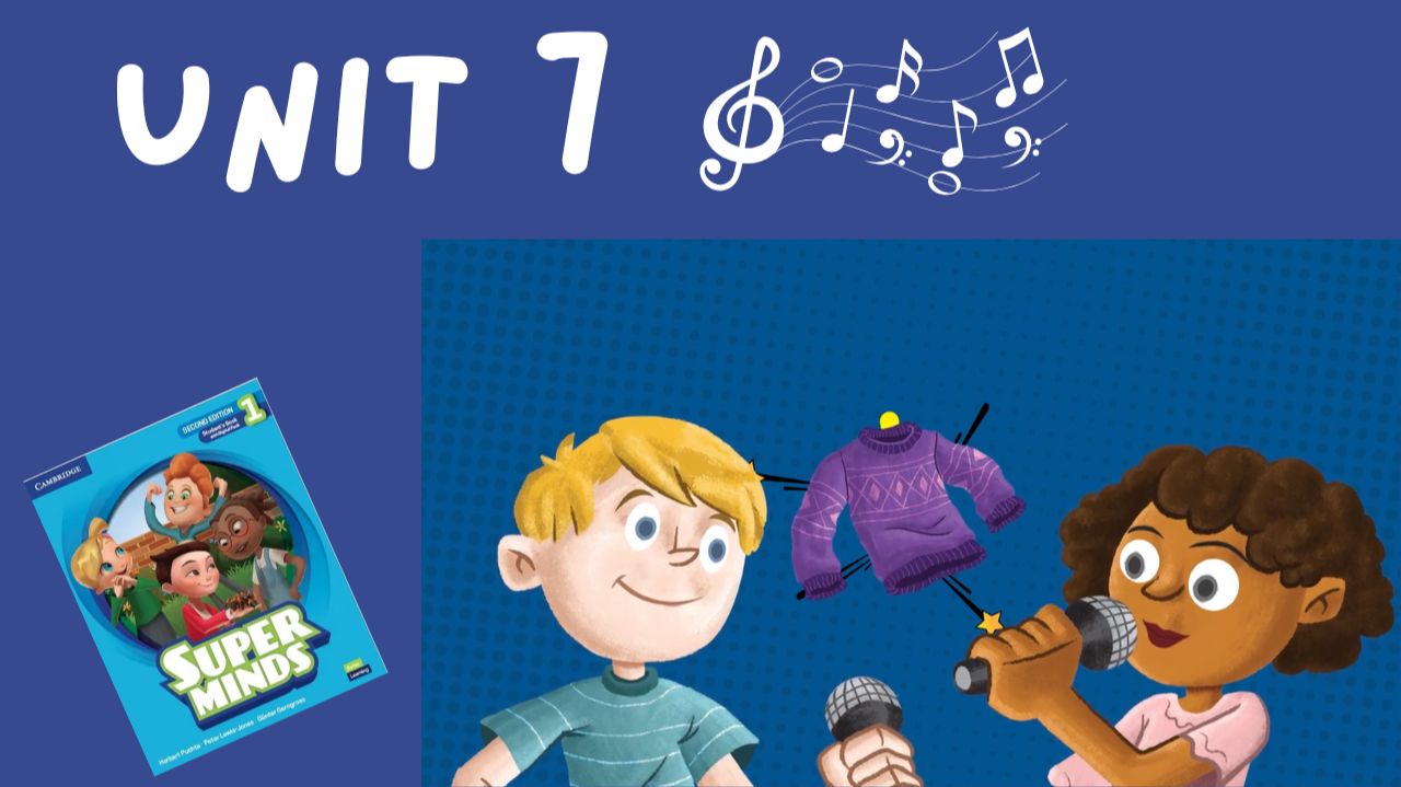Do you like this purple sweater? | Super minds 1 | Unit 7 Song