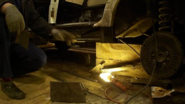 Ремонт кузова ваз 2107 Часть10
