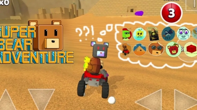 ИЩУ ВСЕ СТИКЕРЫ В SUPER BEAR ADVENTURE