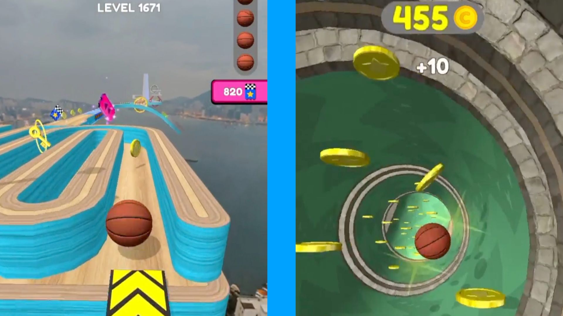 Going Balls  Super Speed run Gameplay New Update Level 1671