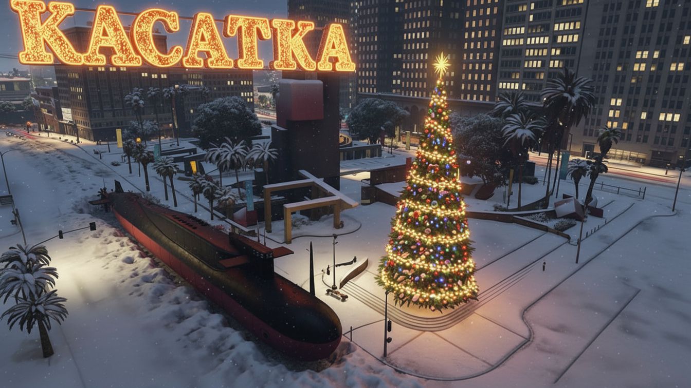 GTA Online  Вызываем касатку в любое место на карте