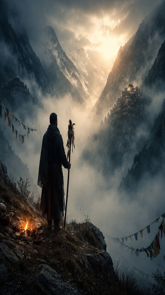 Путешествие в Тибет с предсказанием «ты умрёшь» - ЛОД шаман нового времени. часть ¼