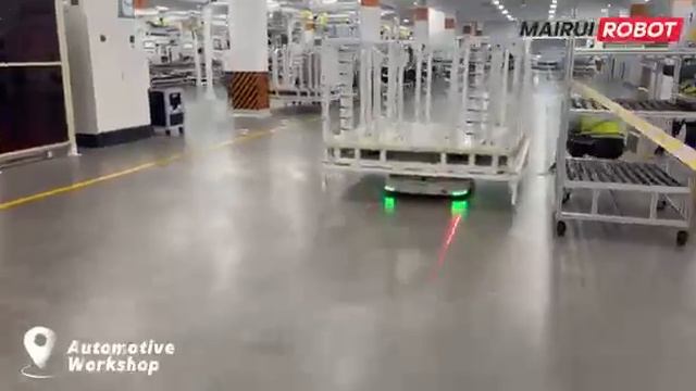 Автоматизированный мобильный робот Mairui расширяет возможности производственных цехов