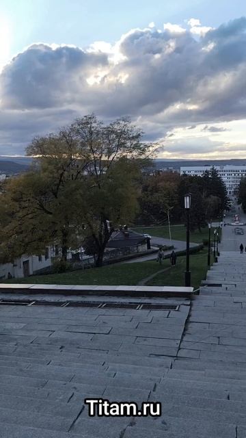 Сквер Ермолова и Ленина в Пятигорске