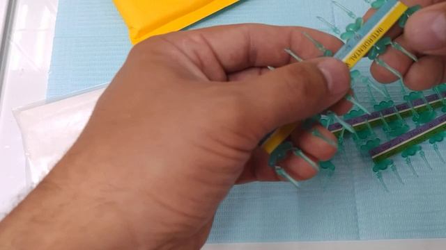 Межзубные клинья на палете ассорти.(жесткие)