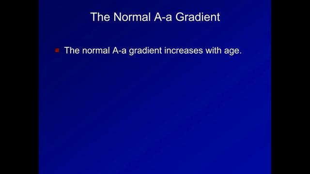 16_The A-a Gradient (ABG Interpretation - Lesson 16)