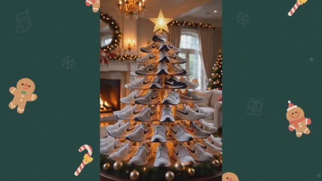 Смотреть видео онлайн - Необычные красивые ёлочки видео
