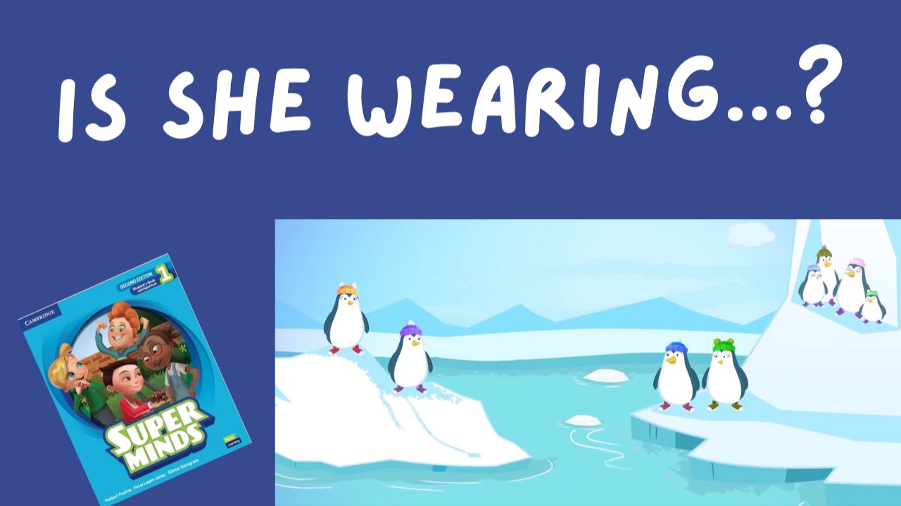 PRESENT CONTINUOUS вопросы | Super Minds 1 | Unit 7