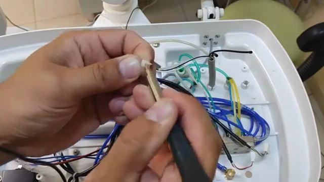 Замена турбинной шланги с соединением М6.Ремонт китайской установки своими руками #2.