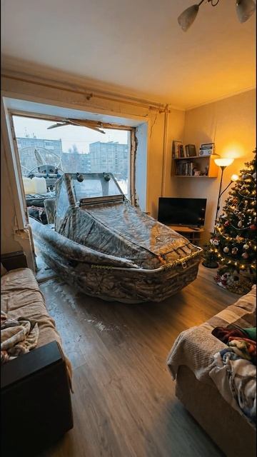 При «съёмках» ни одна квартира не пострадала!