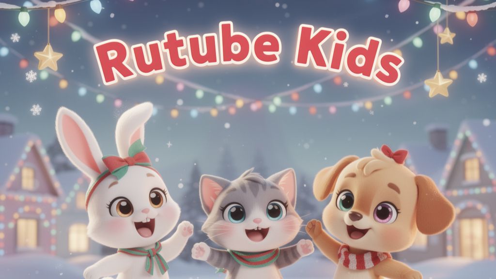 Новогодний танец милых зверят 🎄 | Детская песенка