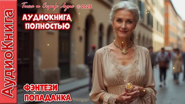 Магия волшебной броши_ как Я очутилась во Флоренции времён Медичи! Попаданка. Фэнтези. Аудиокнига.