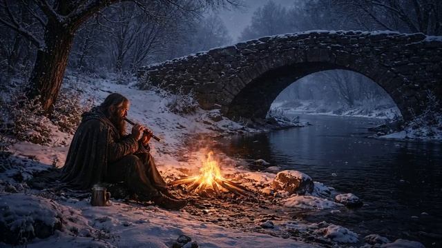 Тихая дорога – Спокойная атмосфера леса и средневековая музыка, фоновая музыка