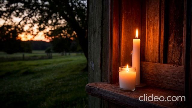 Как пойдёшь на улицу, за порогом свечка