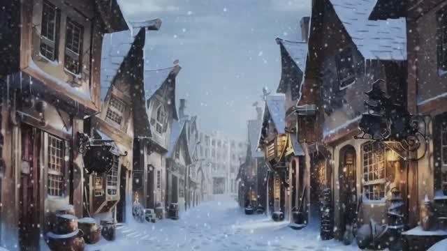 Гарри Поттер атмосферная музыка для настроения, новый год 2026 фоновая музыка зима праздник