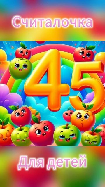 Считалочка для детей!👶❤️#Детям