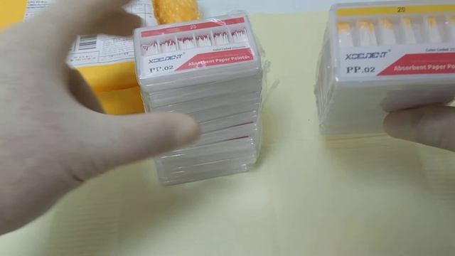 Адсорбенты для эндоканального высушивания.