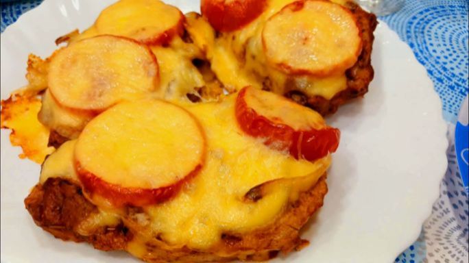 Мясо Тает во Рту / Мясо с Сырной Шапочкой /