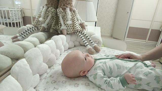 УПРАЖНЕНИЕ БОКС 🥊 от 3 до 6 месяцев массаж с потешками для грудничков