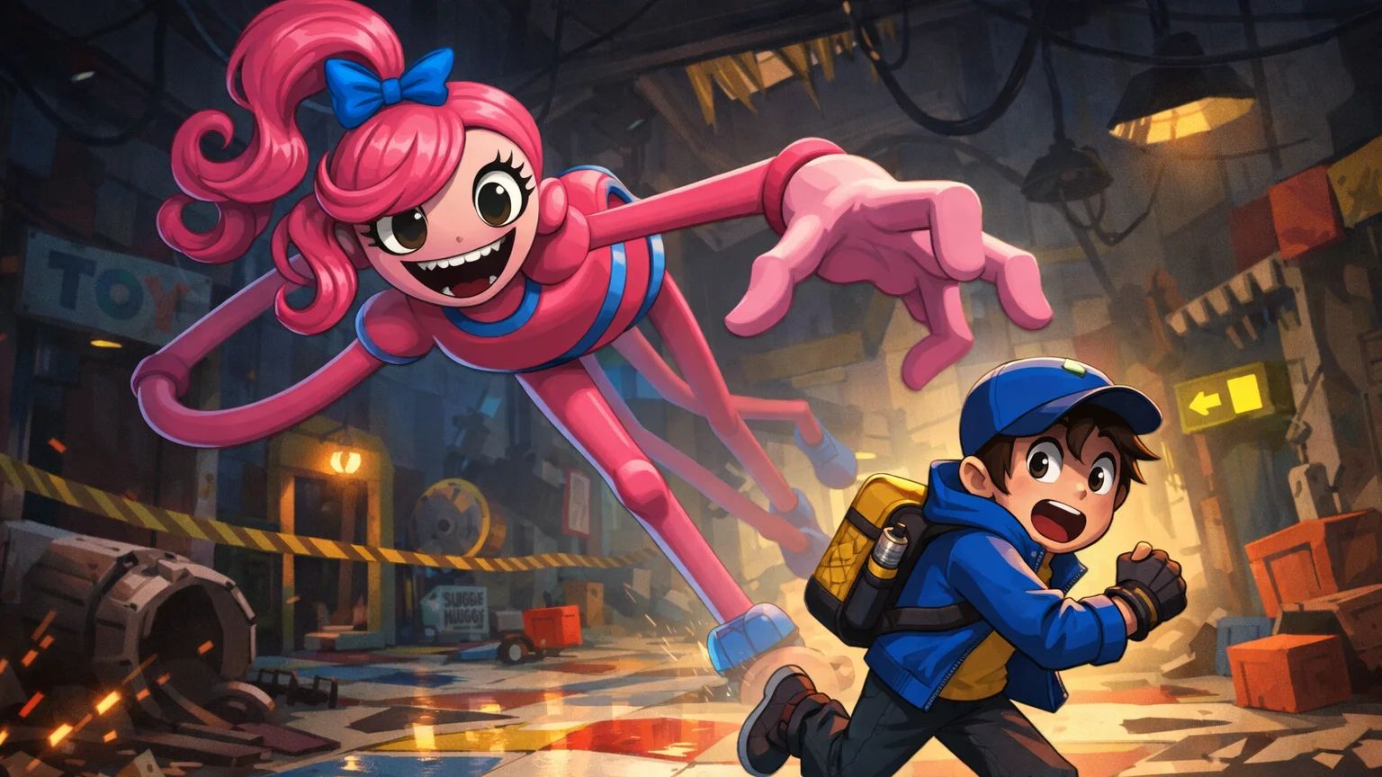 Poppy playtime 2!!! 1 часть!!!