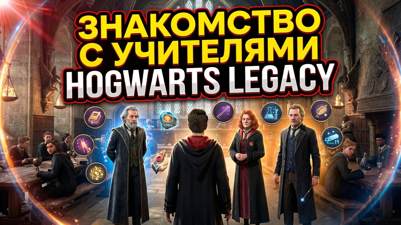 Знакомство с учителями ❥ Hogwarts Legacy #2
