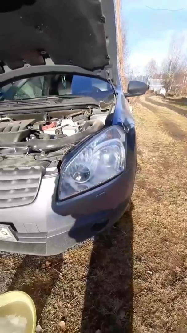 восстановил убитые фары