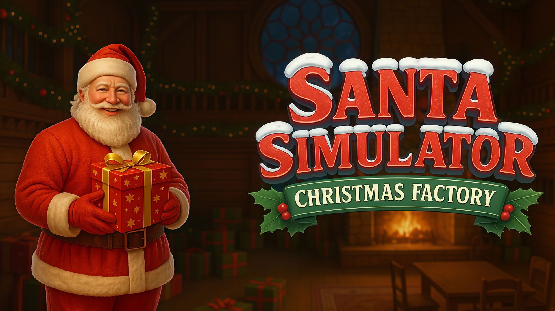 Помогаю Деду Морозу в Santa Simulator: Christmas Factory