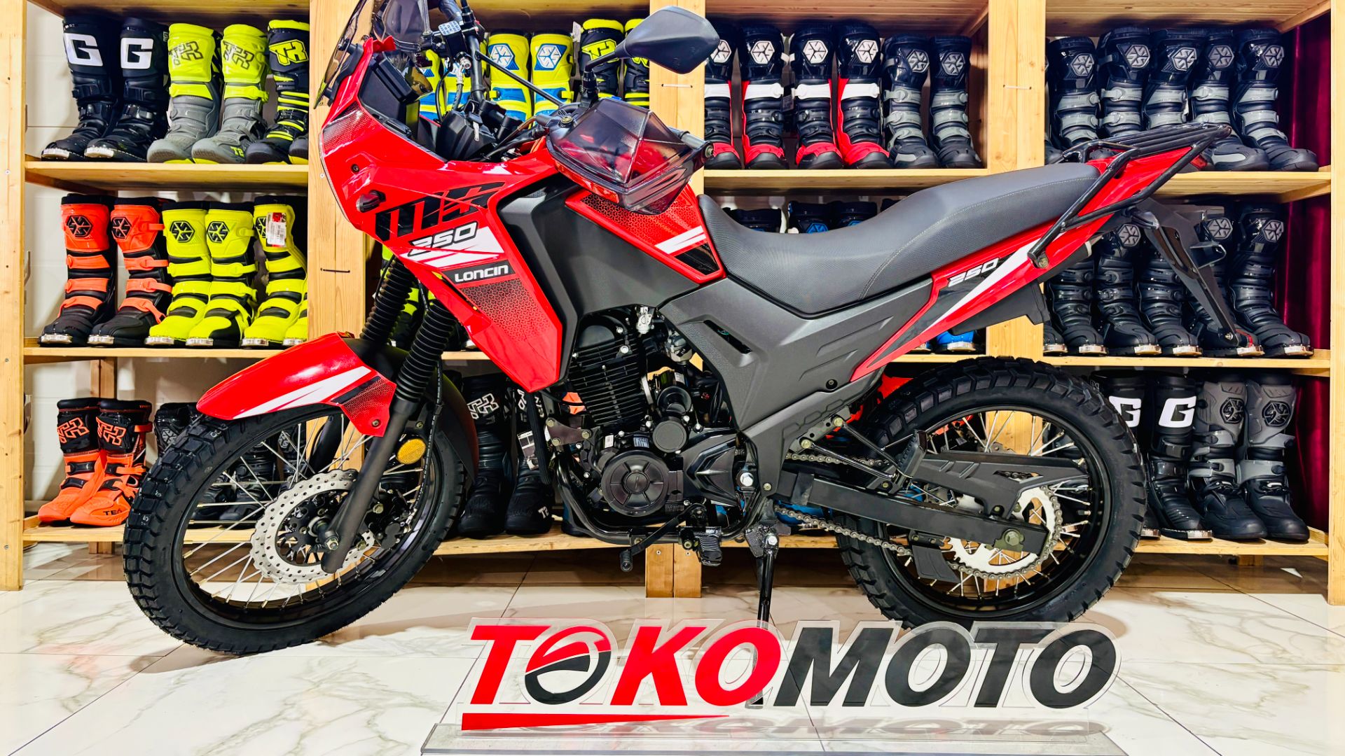 Мотоцикл LONCIN MS250 Красный Classic, 2025 (ПТС)