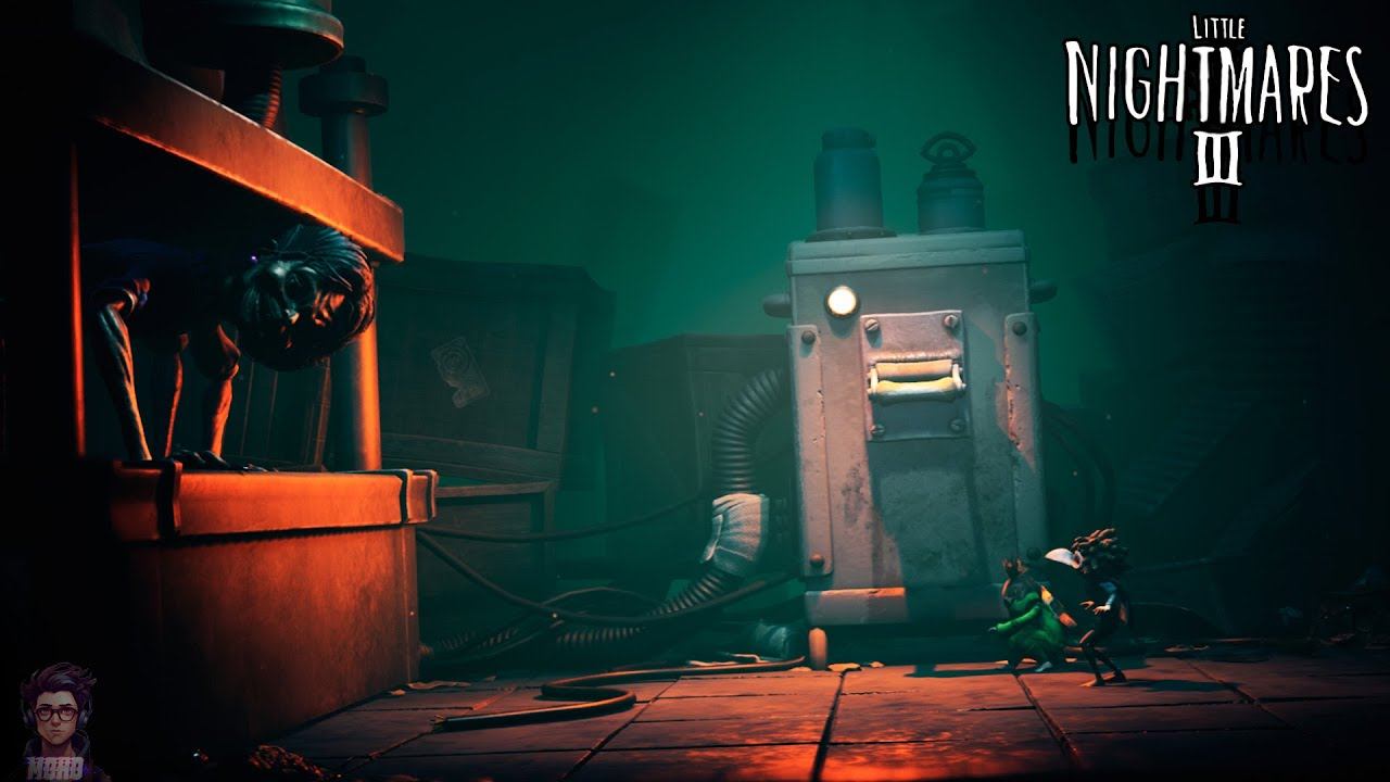 Little Nightmares 3 Прохождение Прощай тётка-паучиха #5