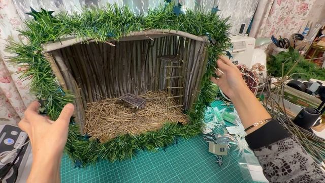 Накупила разных штучек для рождественского вертепа.