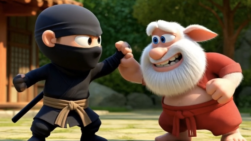 Буба и Ниндзя Песенки для детей