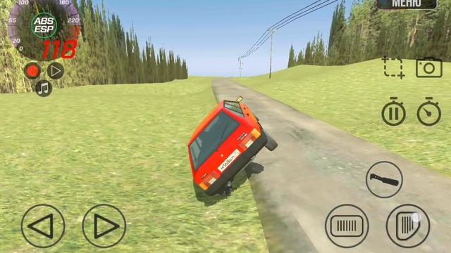 Как найти ПАРОВОЗИКА ТОМАСА в игре "Ваз краш тест симулятор 2"