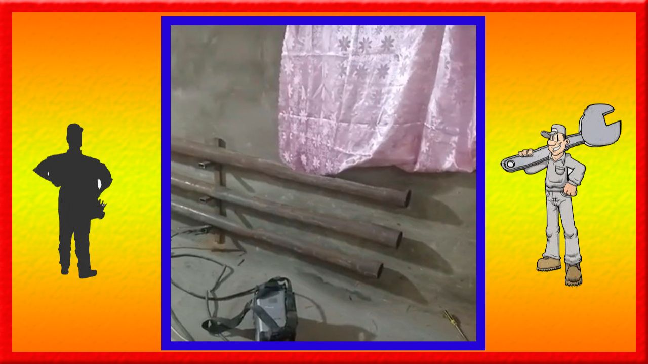 ВАРЮ ОТОПЛЕНИЯ В ГАРАЖЕ С БЫУШНЫХ ТРУБ (ЧАСТЬ 1)