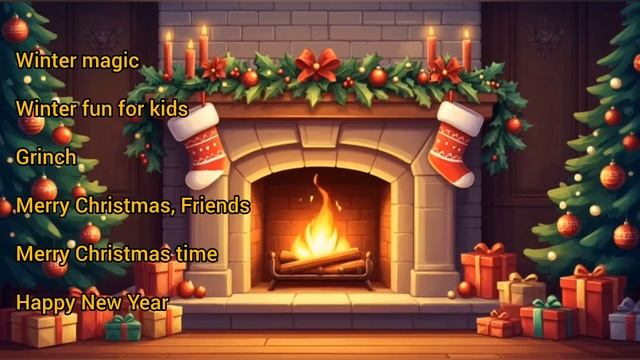 Зимнее волшебство: детские песни на английском про Новый год и Рождество | Праздничный сборник