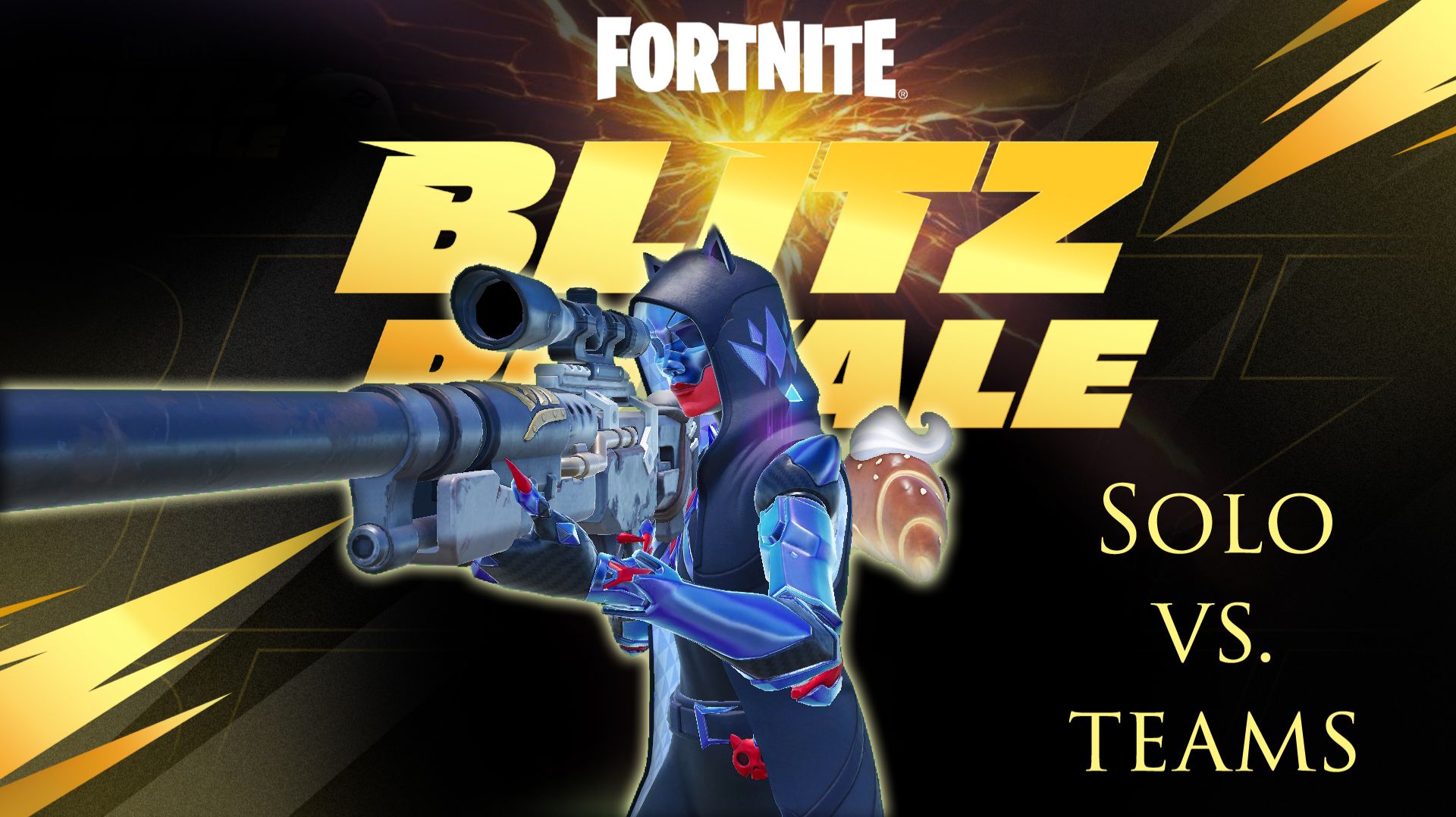 Фортнайт без союзников (против отрядов): мой путь к вершине в Blitz