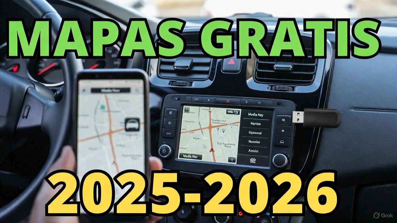 Бесплатное обновление карт Dacia Sandero 2025-2026 (Пошаговая инструкция)