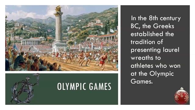 Мария из 9В рассказывает о Рождественском венке