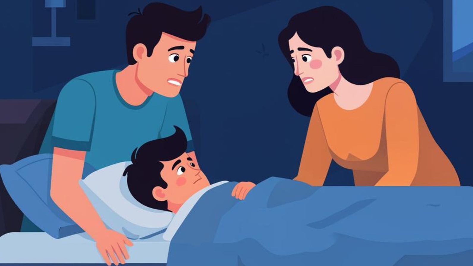 Сказка про мальчика, который не хотел спать