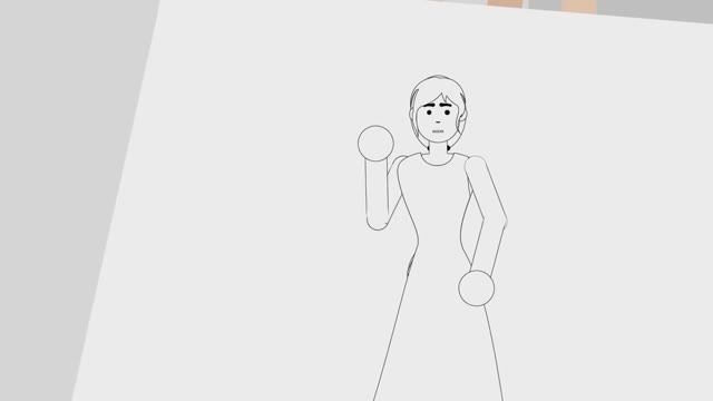 SCP-085 -Живой рисунок/Нарисованная Кассандра (Анимация SCP)