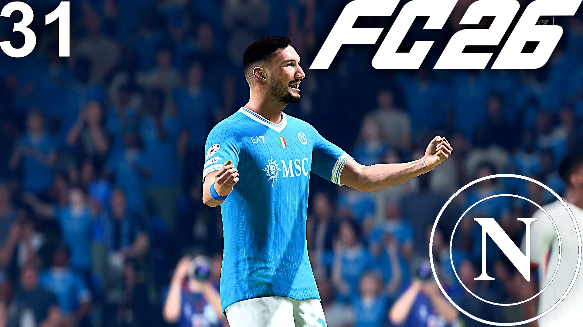 FC 26 КАРЬЕРА ЗА НАПОЛИ #31 - 1/8 ЛИГИ ЧЕМПИОНОВ ПРОТИВ МАДРИДСКОГО РЕАЛА!!!