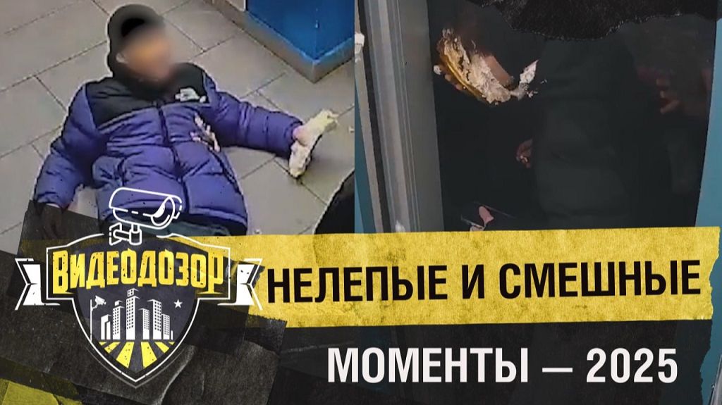 Смешные и необычные ситуации, попавшие в обзор камер «Уфанет» в 2025 году | Видеодозор