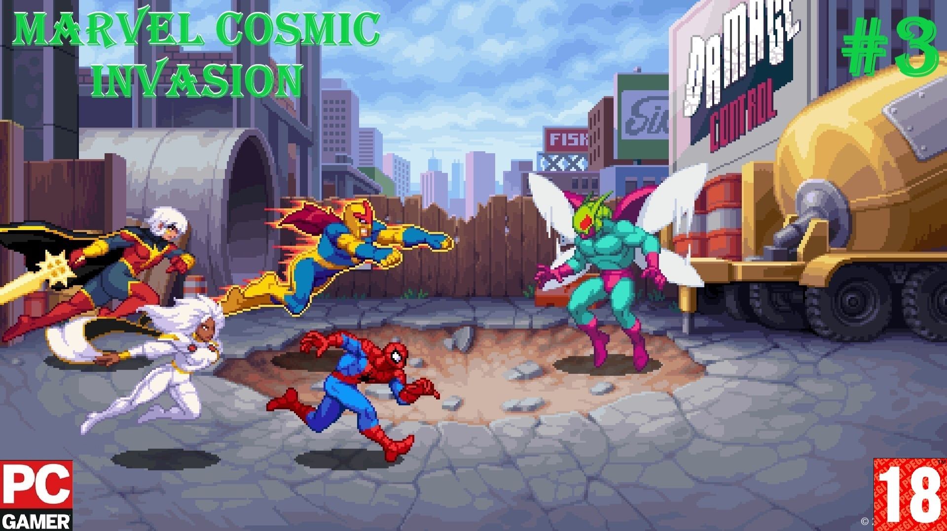 MARVEL Cosmic Invasion (2025) (PC) - Прохождение #3. (без комментариев) на Русском.