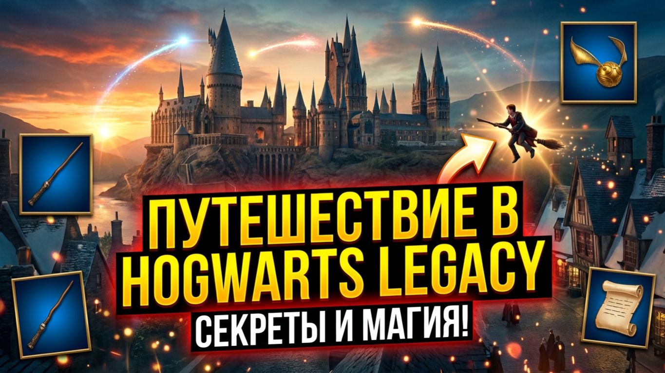 Путешествие в Hogwarts ❥ Hogwarts Legacy #1