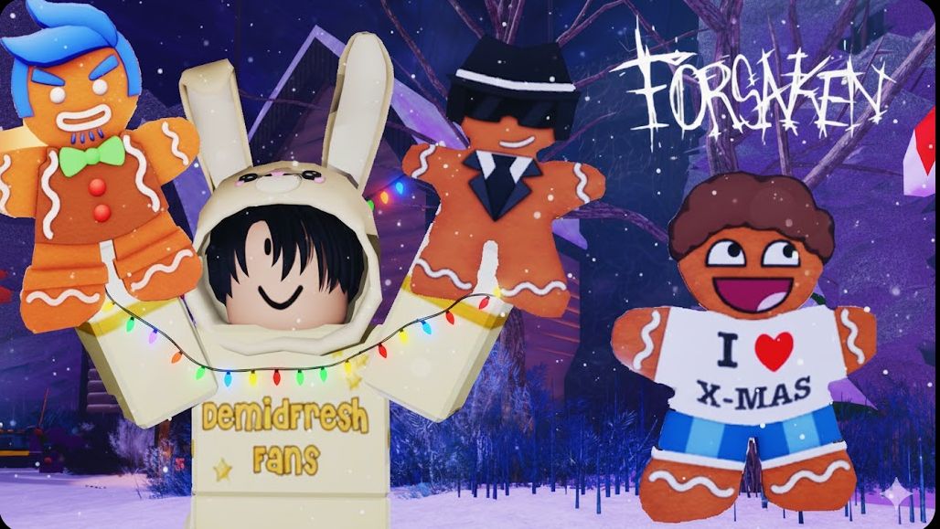 НОВОГОДНЕЕ ОБНОВЛЕНИЕ В ФОРСАКЕН СОБИРАЮ ПРЯНИКИ 🎄