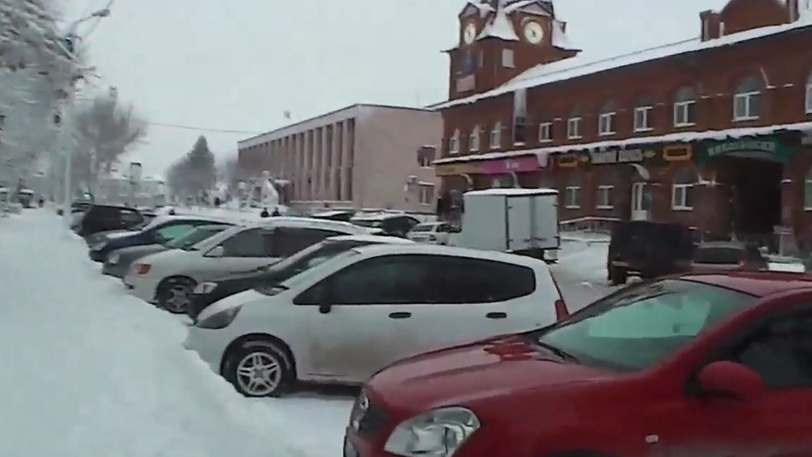 Ишим декабрь 2015. Центр города.